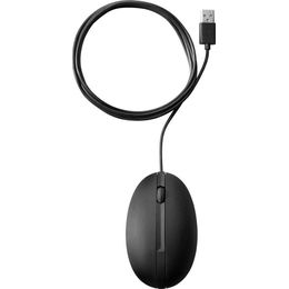 HP Wired Desktop 320M Mouse Maus, schwarz