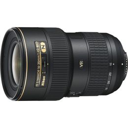 Nikon AF-S NIKKOR 16-35 mm 1:4G ED VR Objektiv, (INKL. HB-23 und CL-1120), schwarz