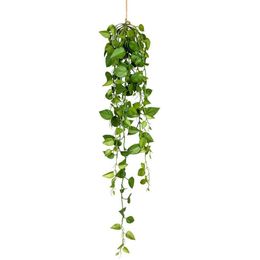 Kunstranke Philodendron-Hängezopf Philodendron, Creativ green, Höhe 95 cm, grün