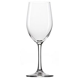 Stölzle Weißweinglas CLASSIC long life, Kristallglas, 305 ml, 6-teilig, weiß