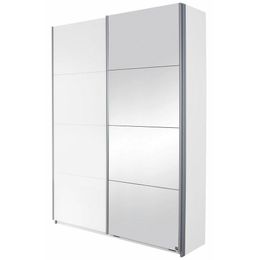 Rauch Garderobenschrank Minosa mit Spiegel, Breite 136 cm, weiß