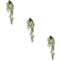 Kunstranke Eukalyptus-Hängezweig Eukalypthus, Creativ green, Höhe 63 cm, grün