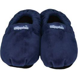 Warmies® Wärmekissen Slippies™ Classic dunkelblau, Gr. 41-45, mit Lavendelduft, blau