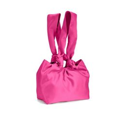 Lascana Umhängetasche, aus Satin in modischen Knallfarben, Handtasche, Abendtasche, Party, rosa