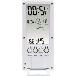Hama Thermometer/Hygrometer "TH-140", mit Wetterindikator Innenwetterstation, weiß