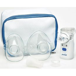 promed Inhalationsgerät INH-2.1 Ultraschall-Inhalator, ideal für unterwegs, weiß