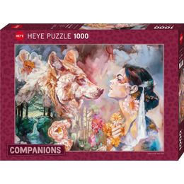 Heye Puzzle Shared River / Companions, 1000 Puzzleteile, Made in Germany, bunt