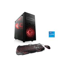 CSL Speed V27342 Gaming-PC (Intel® Core i5 13600, 32 GB RAM, 2000 GB SSD, Luftkühlung), schwarz