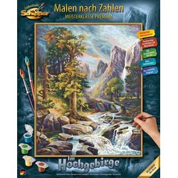 Schipper Malen nach Zahlen Meisterklasse Premium - Im Hochgebirge, Made in Germany, bunt