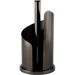 ECHTWERK Küchenrollenhalter, (1-St), Papierrollenhalter aus Edelstahl, Rollenhalter, Stehend, 15,5 x 33 cm, schwarz