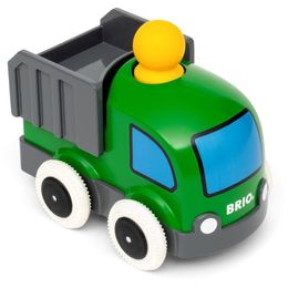 Brio® Spielzeug-LKW Push & Go, FSC®- schützt Wald - weltweit, grau|grün