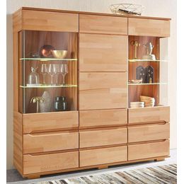 Home Affaire Highboard Vetro, Breite 150 cm, braun