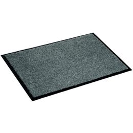 Fußmatte Proper Tex 618, Astra, rechteckig, Höhe: 9 mm, Schmutzfangmatte, In -und Outdoor geeignet, grau
