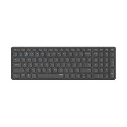 RAPOO E9700M kabellose Tastatur, Bluetooth, 2.4 GHz Wireless-Tastatur, grau