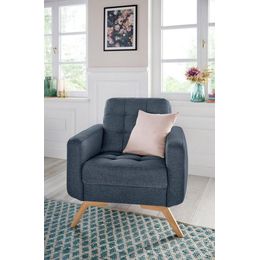 exxpo - sofa fashion Sessel Fiord, blau