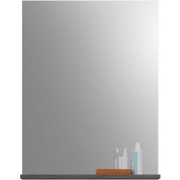 Inosign Badspiegel Siena, Badmöbel, Spiegel, Breite 60 cm, grau|silberfarben