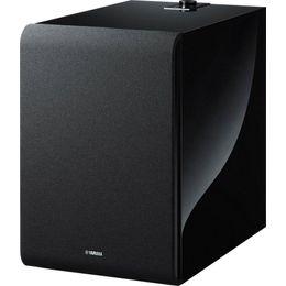 Yamaha MusicCast SUB 100 (NS-NSW100) Subwoofer (LAN (Ethernet), WLAN (WiFi), 130 W), schwarz