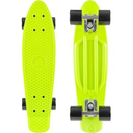 Star-Skateboard Skateboard, Kicktail, grün|schwarz