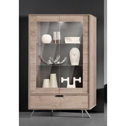 Inosign Vitrine Palma Höhe 176 cm, beige