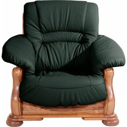 Max Winzer® Sessel Texas, mit dekorativem Holzgestell, grün