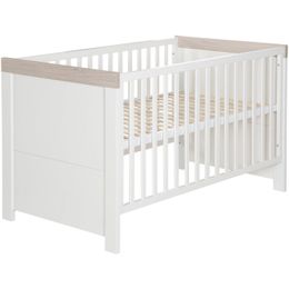 Roba® Babybett Lucy, Made in Europe, weiß