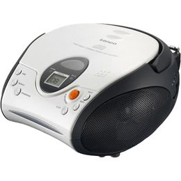 Lenco SCD-24 mit CD stereo UKW-Radio, weiß