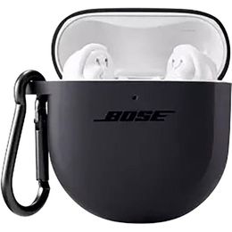 Bose Kopfhörer-Schutzhülle Silikonhülle für QuietComfort Earbuds II, schwarz