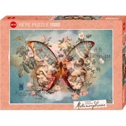 Heye Puzzle Wings No.1, 1000 Puzzleteile, Made in Germany, bunt