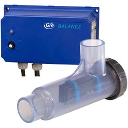 GRE Chlordosierer EESB55, max. 8 g/h, Durchflussrate max. 1 m³/h, Salz-Elektrolyse-System, blau