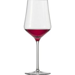 Eisch Rotweinglas Sky SensisPlus, Kristallglas, bleifrei, 490 ml, 4-teilig, weiß