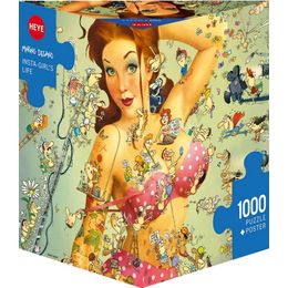 Heye Puzzle Insta-Girl´s Life, 1000 Puzzleteile, Made in Europe, bunt