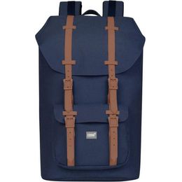 Hauptstadtkoffer Laptoprucksack blnbag U2, Arbeitsrucksack Freizeitrucksack Schulrucksack Wanderrucksack, blau