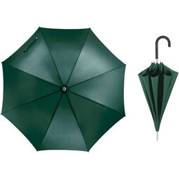 Euroschirm® Stockregenschirm Kompliment, dunkelgrün, grün