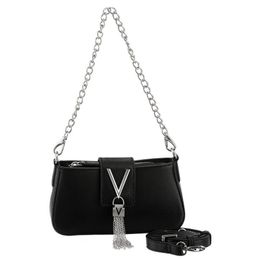 Valentino Handbags VALENTINO BAGS Schultertasche DIVINA, Handtasche Damen Tasche Damen Schultertasche Kettentasche, schwarz