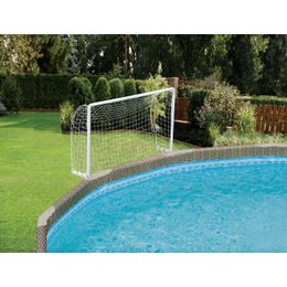 SummerWaves Tornetz Wasser-Polo (Set), inkl. Ball, für Pools 500-610 cm, weiß