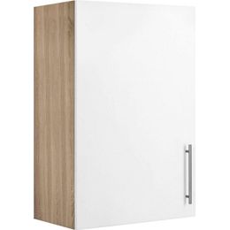 Wiho-Küchen wiho Küchen Hängeschrank Cali 60 cm breit, 90 cm hoch, beige|weiß