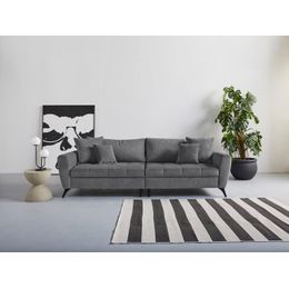 Inosign Big-Sofa Lörby, Belastbarkeit bis 140kg pro Sitzplatz, auch mit Aqua clean-Bezug, grau
