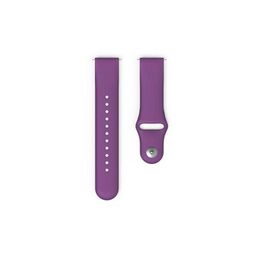 Hama Smartwatch-Armband Ersatzarmband für Fitbit Versa 2/ Versa/Versa Lite, 22mm, 22,7 cm, lila