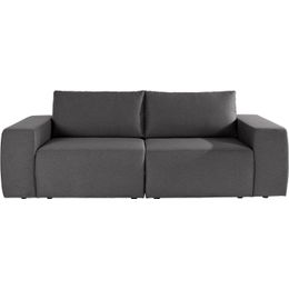 LOOKS by Wolfgang Joop Big-Sofa LooksII, geradlinig und komfortabel, grau