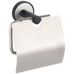 Wenko Toilettenpapierhalter UV-Loc® Udine, Befestigen ohne Bohren, silberfarben
