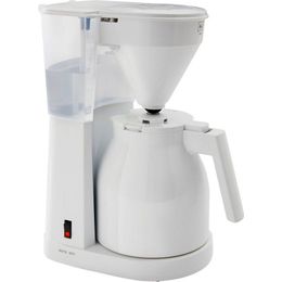 Melitta Filterkaffeemaschine Easy Therm 1023-05, Papierfilter 1x4, weiß