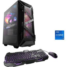 CSL HydroX L7110 ASUS TUF Limited Gaming-PC (Intel® Core i7 11700F, GeForce RTX 3060 Ti, 16 GB RAM, 500 GB SSD, Wasserkühlung), schwarz