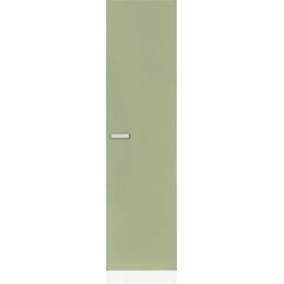 Wiho-Küchen wiho Küchen Seitenschrank Husum 50 cm breit, grün|weiß
