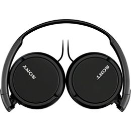 Sony MDR-ZX110AP Faltbarer On-Ear-Kopfhörer (Freisprechfunktion, integrierte Steuerung für Anrufe und Musik, mit Headsetfunktion), schwarz