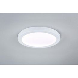 Paulmann LED Panel Abia, LED fest integriert, Neutralweiß, weiß