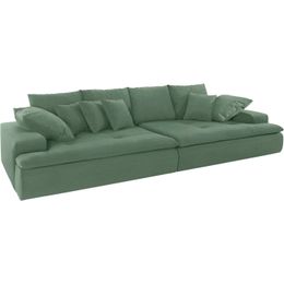 Mr. Couch Big-Sofa Haiti, wahlweise mit Kaltschaum (140kg Belastung/Sitz) und AquaClean-Stoff, grün