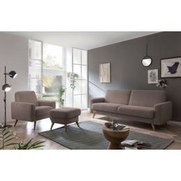 exxpo - sofa fashion Hocker Samso, braun