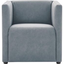 CALIZZA INTERIORS Cocktailsessel Grivola, blau