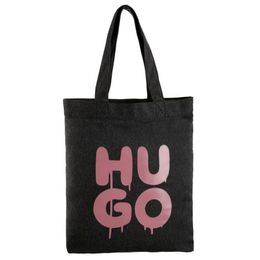 Hugo Shopper Erik HM_Tote, mit Logoprint, schwarz