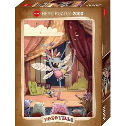 Heye Puzzle Off Broadway / Zozoville, 2000 Puzzleteile, Made in Germany, bunt